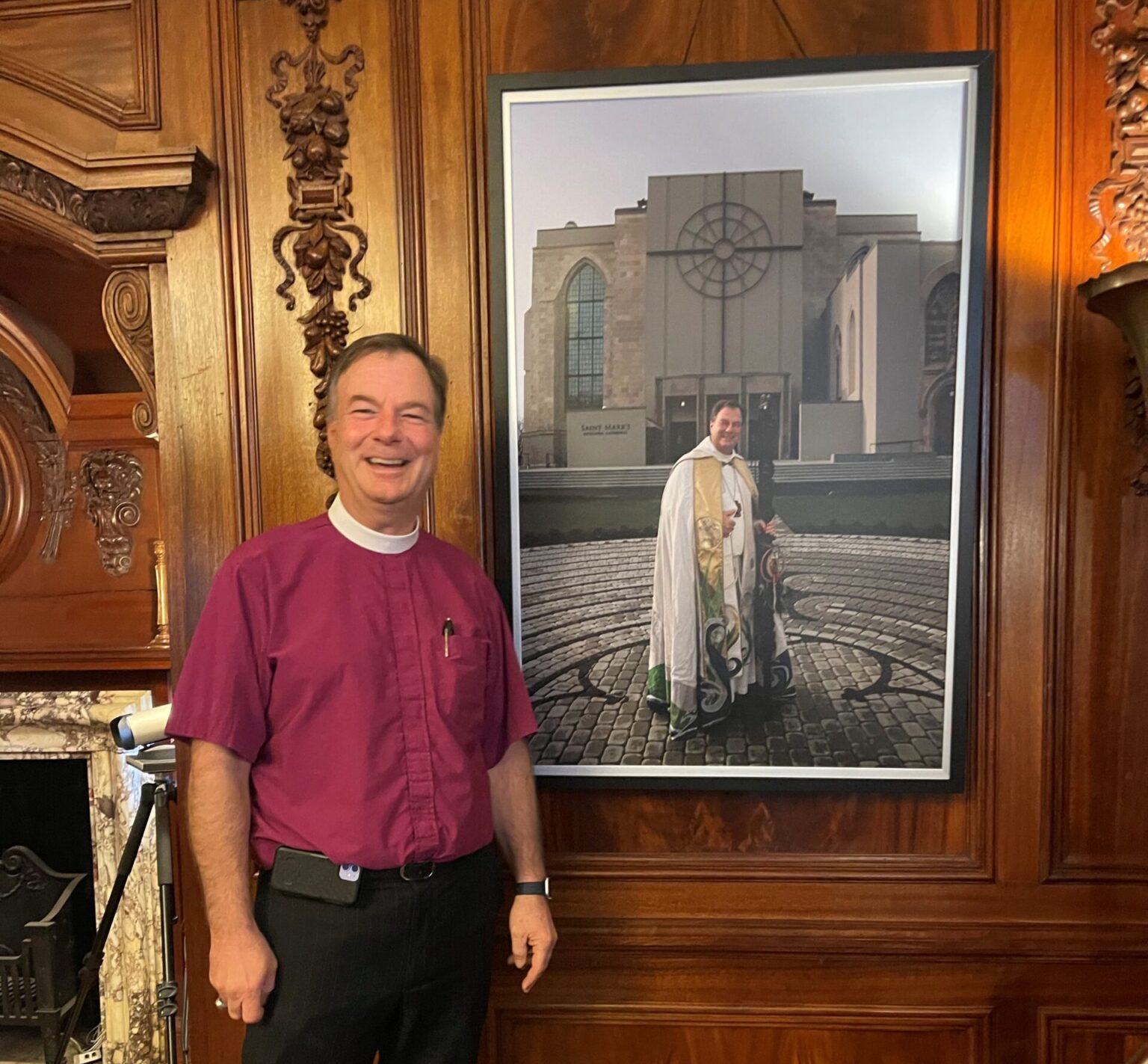 Unveiling Bishop Rickel's Portrait - The Episcopal Diocese of Olympia
